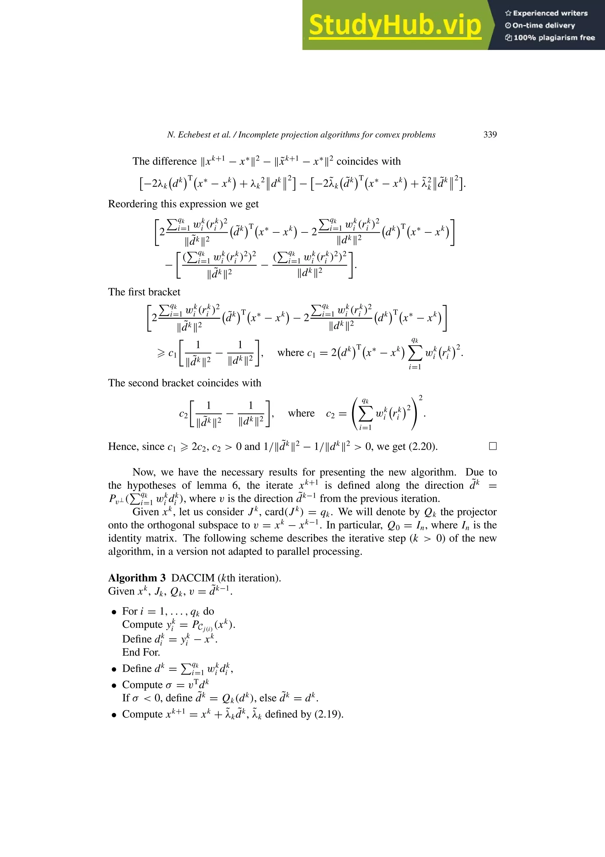 An Acceleration Scheme For Solving Convex Feasibility Problems Using Incomplete Projection