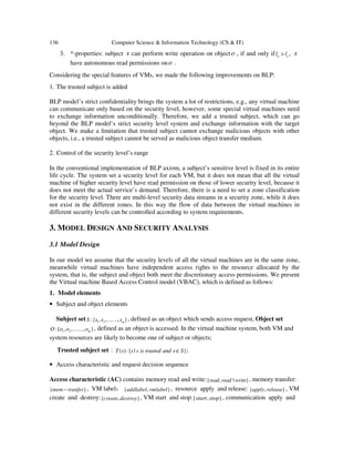 An access control model of virtual machine security | PDF