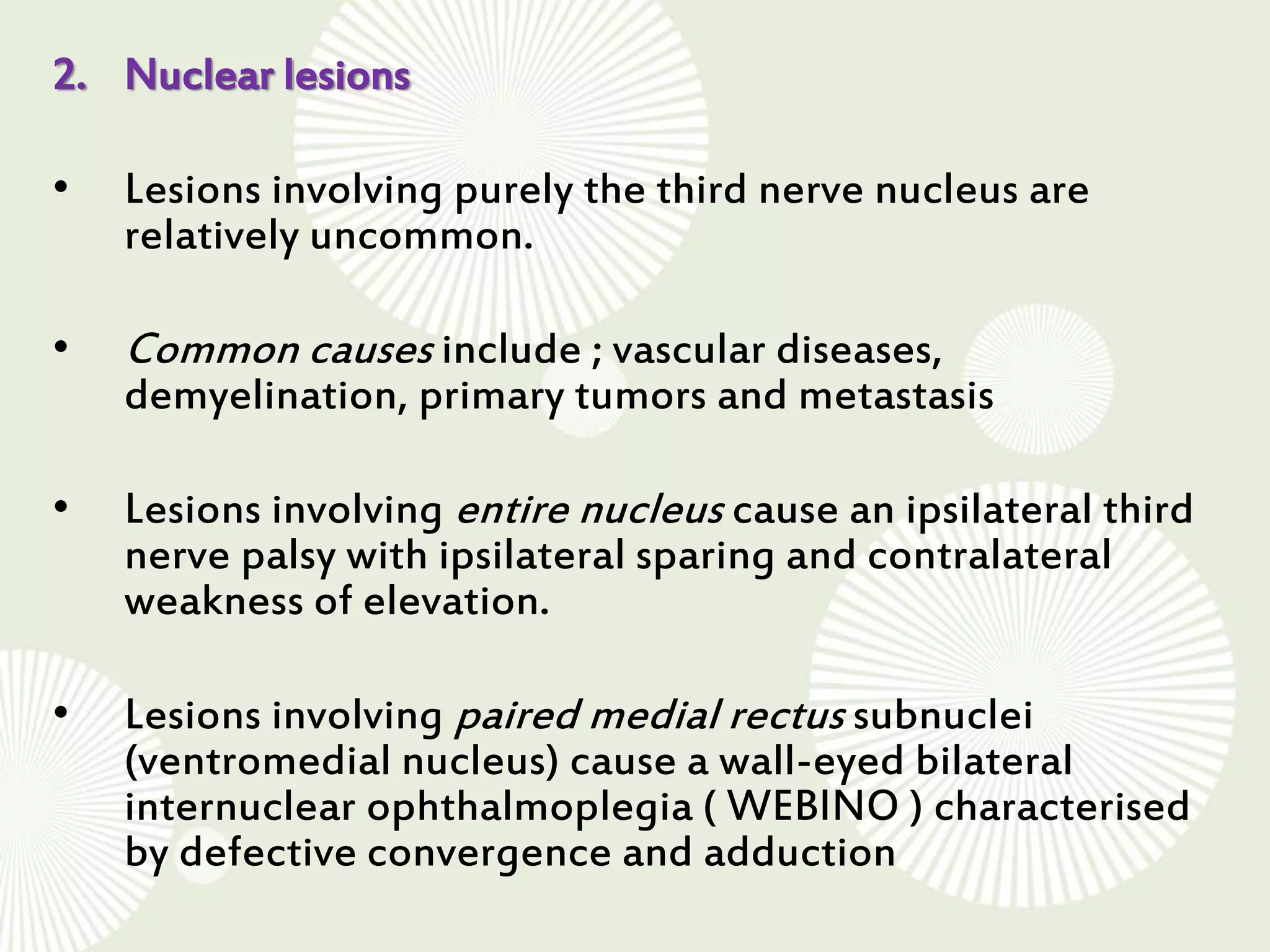 Anatomy of 3rd cranial nerve | PPTX