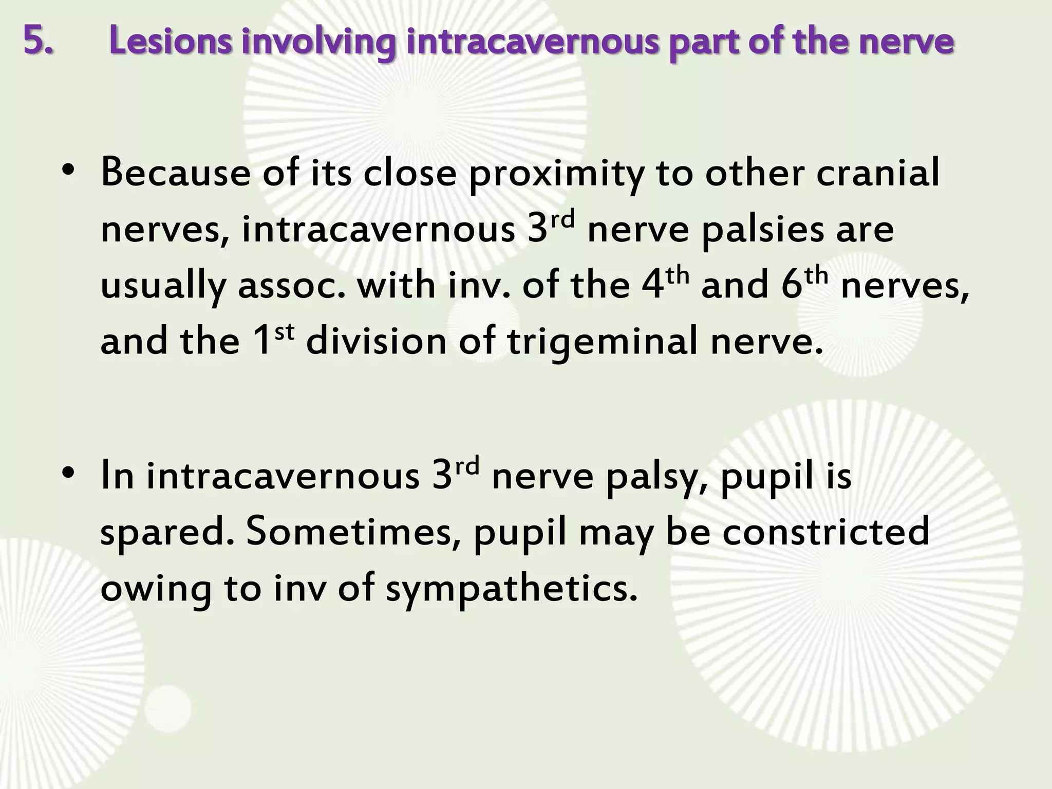 Anatomy of 3rd cranial nerve | PPTX