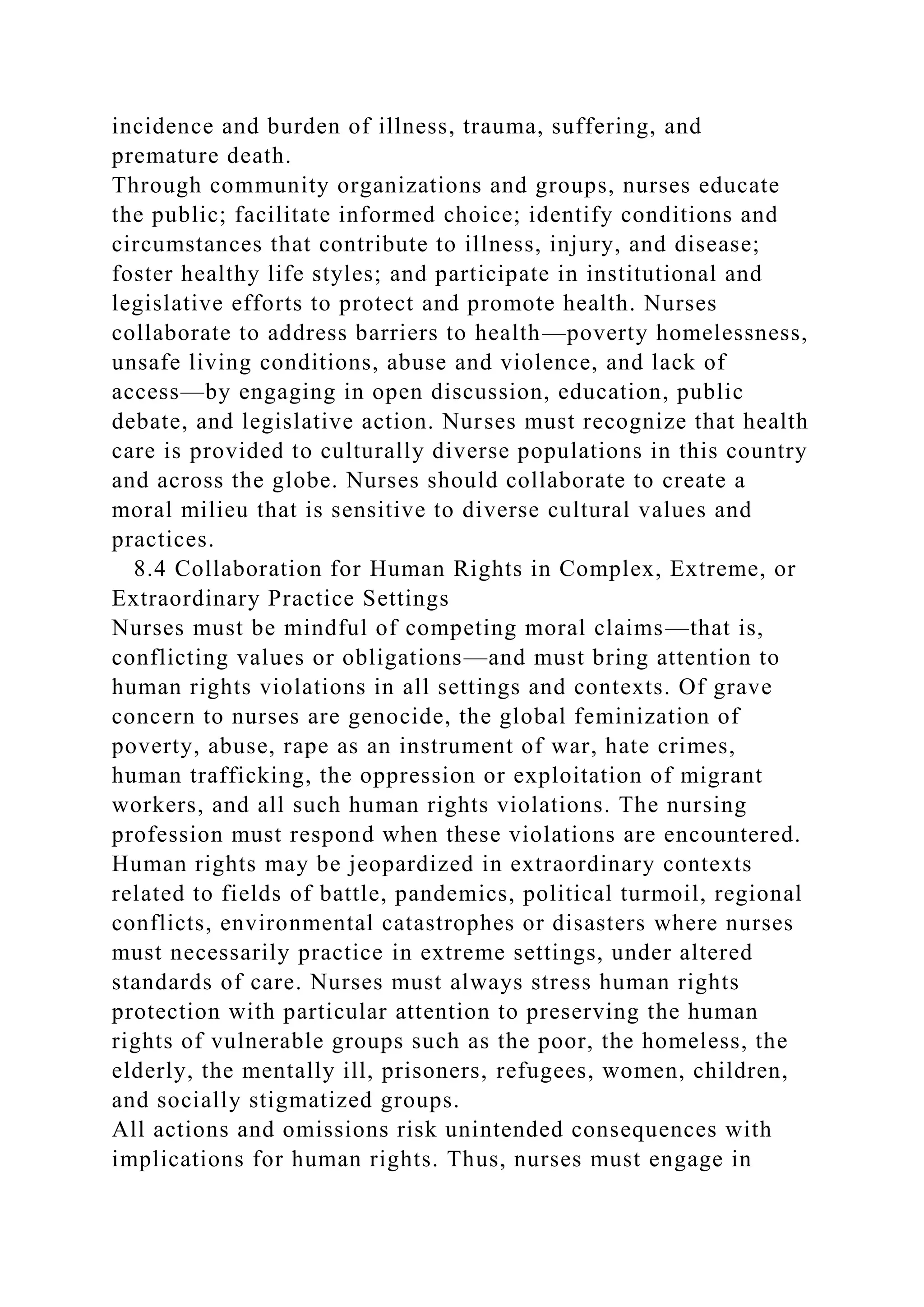 ANA CODE OF ETHICSAPPENDIXBPrefaceThe Code of Ethics for N.docx