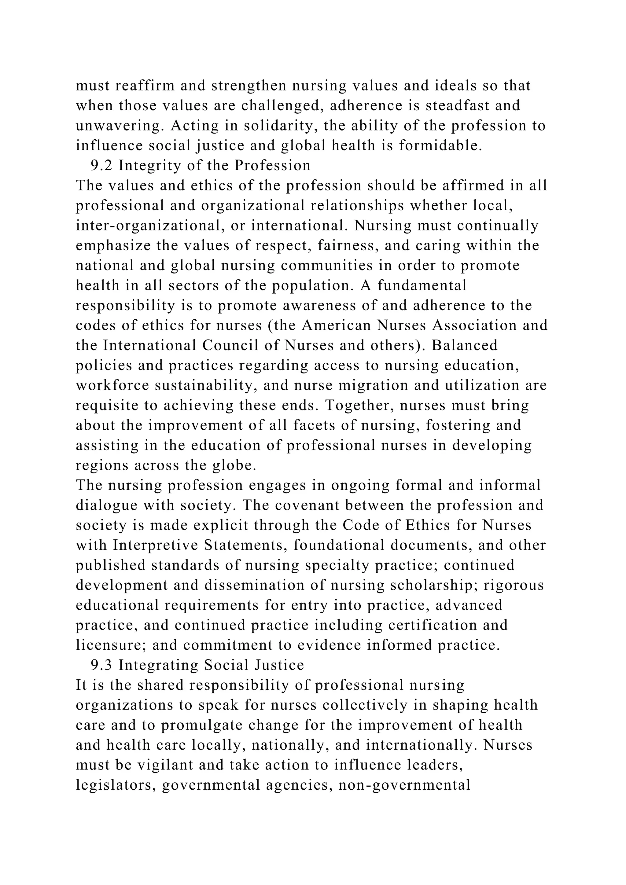 ANA CODE OF ETHICSAPPENDIXBPrefaceThe Code of Ethics for N.docx