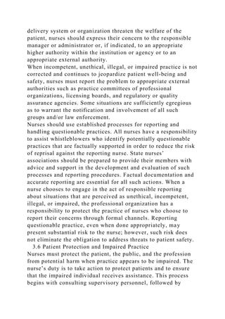 ANA CODE OF ETHICSAPPENDIXBPrefaceThe Code of Ethics for N.docx