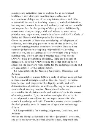 ANA CODE OF ETHICSAPPENDIXBPrefaceThe Code of Ethics for N.docx