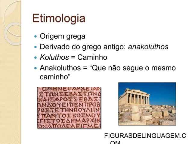 Figuras de Linguagem - Anacoluto | PPTX