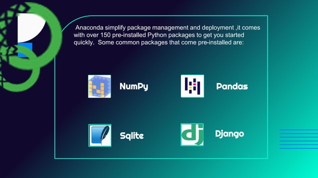 anaconda.pptx | Operating Systems | Computer Software and Applications