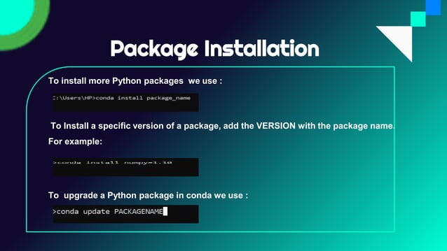 anaconda.pptx | Operating Systems | Computer Software and Applications