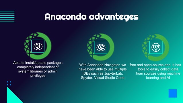 anaconda.pptx | Operating Systems | Computer Software and Applications