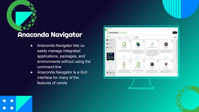anaconda.pptx | Operating Systems | Computer Software and Applications