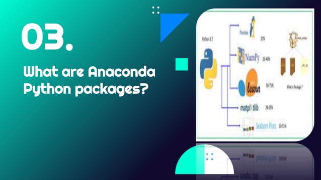 anaconda.pptx | Operating Systems | Computer Software and Applications