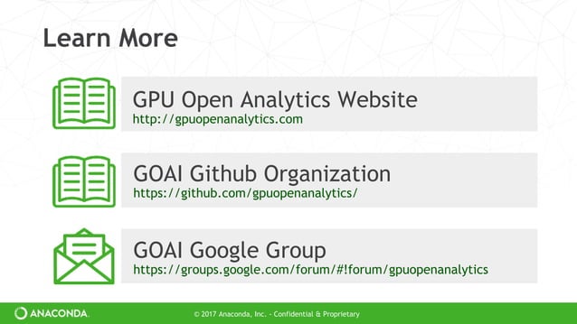 GPU Computing with Python and Anaconda: The Next Frontier | PPT