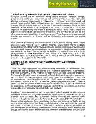 An Actionable Annotation Scoring Framework For Gas Chromatography ...