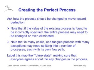 An Action Plan for Lean Services | PDF