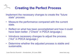 An Action Plan for Lean Services | PDF