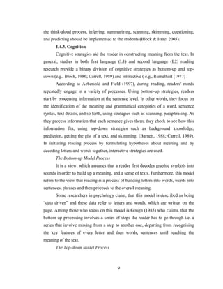 An Action Reading Strategy Instruction for 11th grade students at An ...