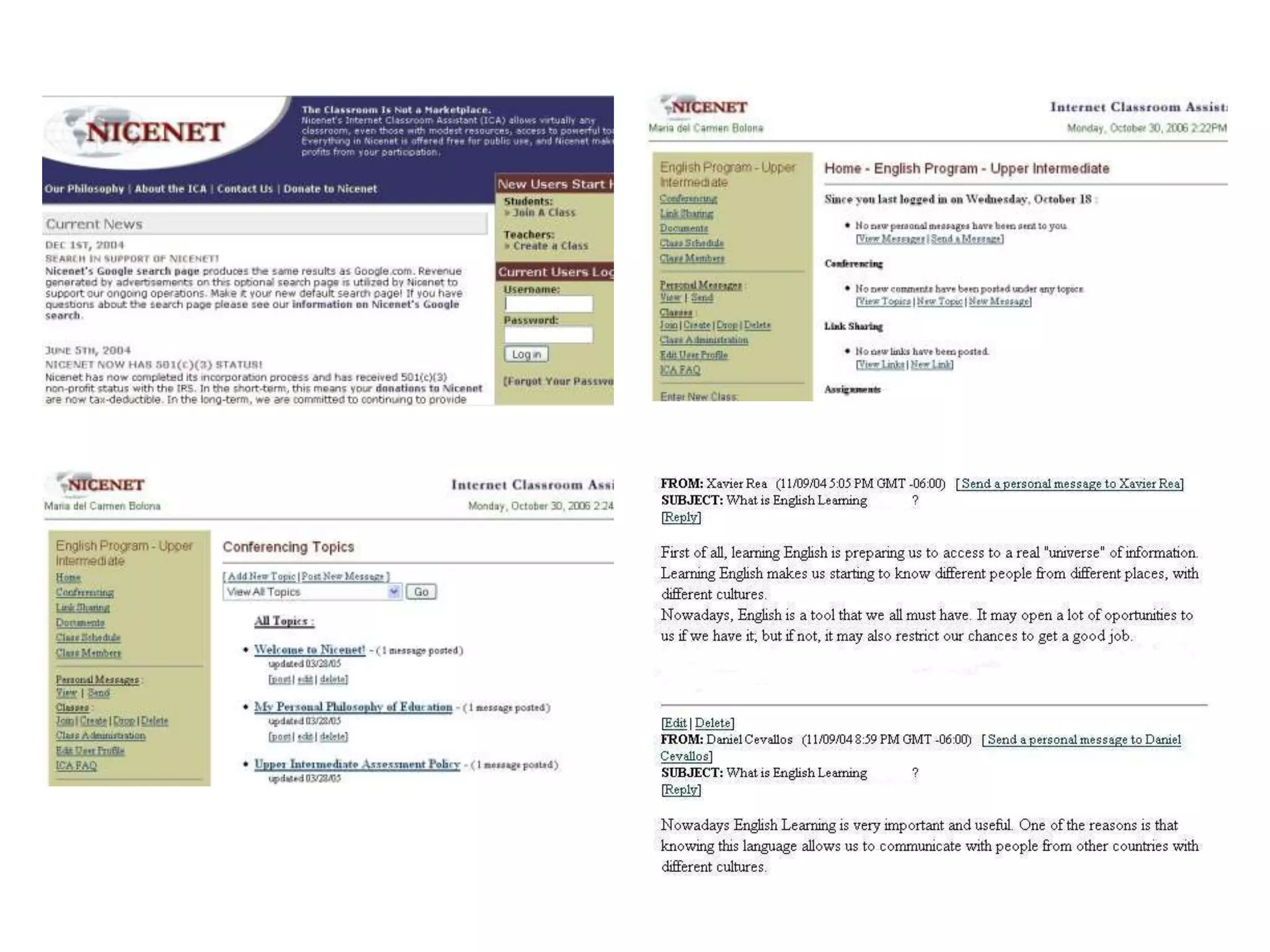 An action research study of students' perceptions of EFL e-activities ...