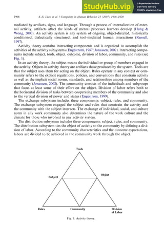 An Activity-Theoretical Approach To Investigate Learners Factors Toward ...