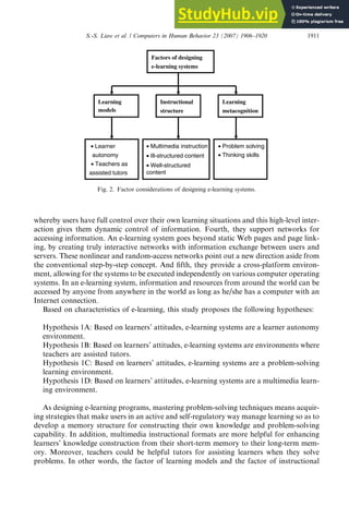 An Activity-Theoretical Approach To Investigate Learners Factors Toward E-Learning Systems | PDF