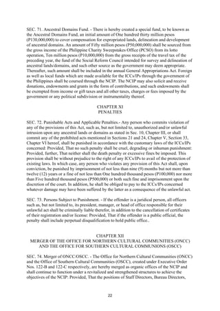 An act to recognize protect and promote the rights of indigenous ...