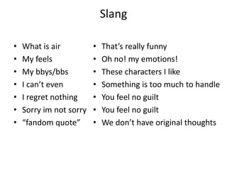 An actual guide to tumblr | PPT