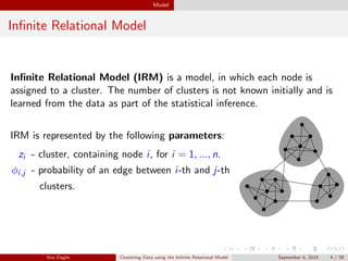 Clustering Relational Data using the Infinite Relational Model | PDF