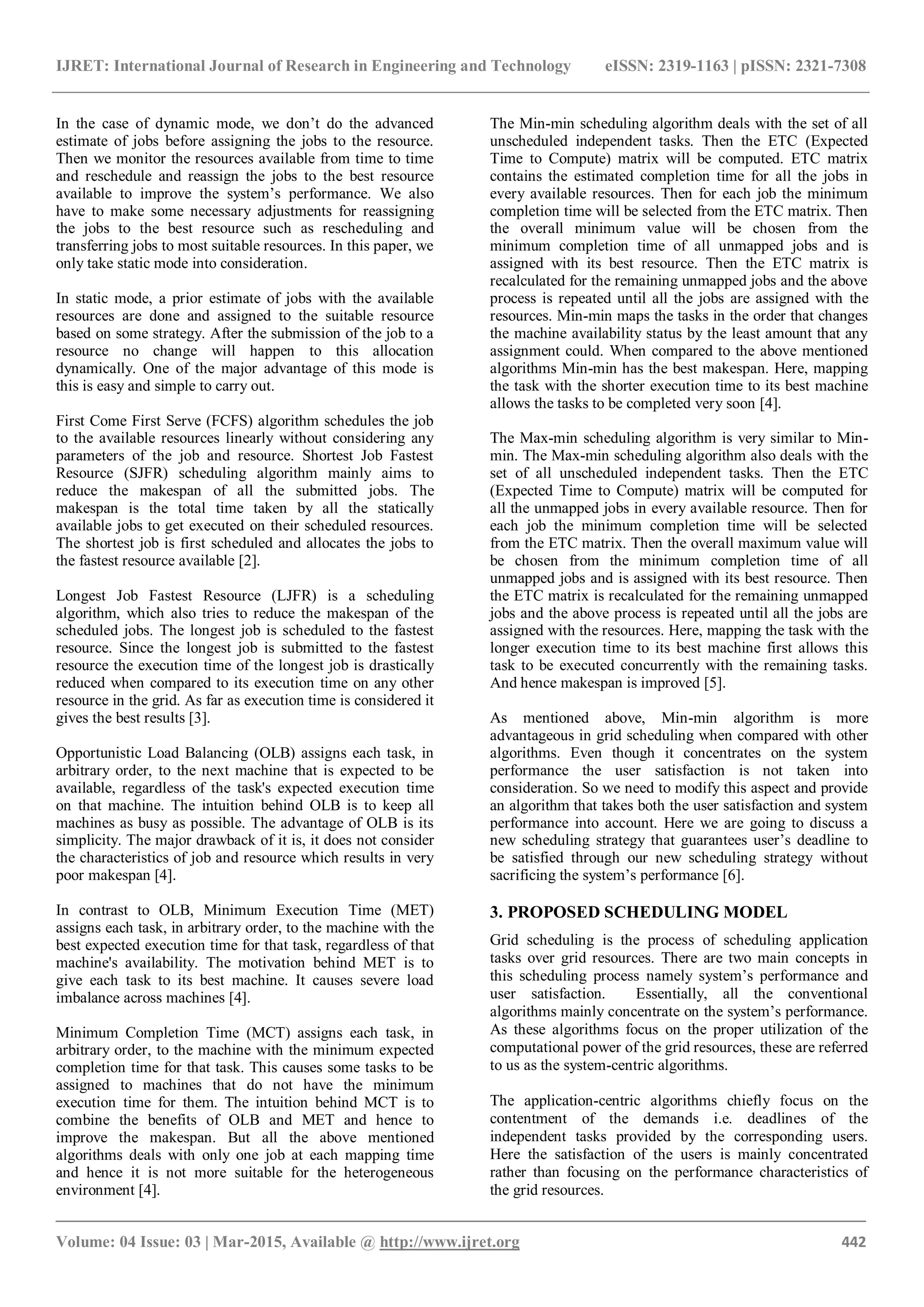 An Adaptive Algorithm For Task Scheduling For Computational Grid Pdf 0902