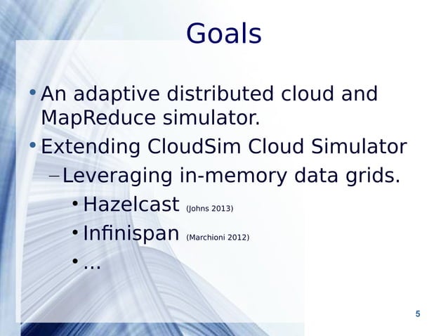 An adaptive distributed simulator for cloud andmap reduce algorithms ... An adaptive distributed simulator for cloud andmap reduce algorithms ...