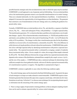 An Adaptive Problem-Solving Solution To Large-Scale Scheduling Problems | PDF