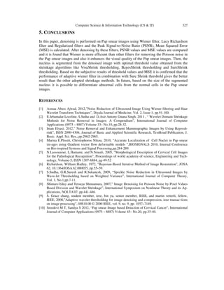 An adaptive threshold segmentation for detection of nuclei in cervical cells using wavelet ...