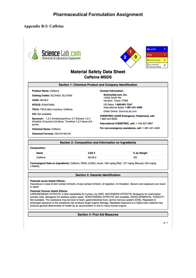 Comprehensive Analysis of Anadin Extra: Formulation, Composition, and ...