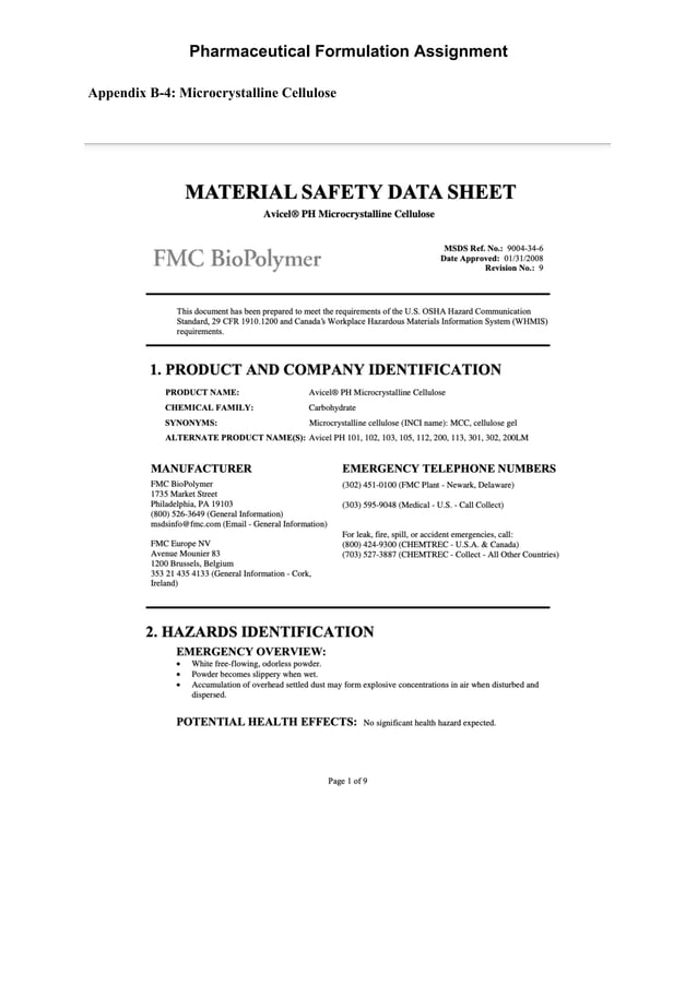 Comprehensive Analysis of Anadin Extra: Formulation, Composition, and ...