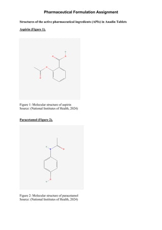 Comprehensive Analysis of Anadin Extra: Formulation, Composition, and ...