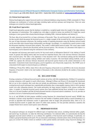 An Advanced IR System of Relational Keyword Search Technique | PDF