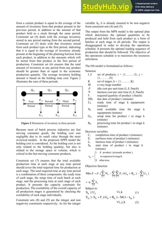 AN ADVANCED PRODUCTION PLANNING AND SCHEDULING SYSTEM FOR BATCH PROCESS INDUSTRY | PDF