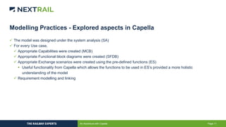 [Capella Days 2020] An Adventure with Capella - A study from NEXTRAIL | PPT