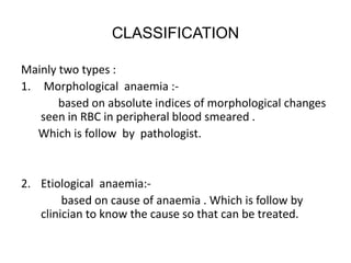 Anaemia | PPT