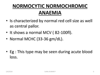 Anaemia | PPTX