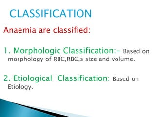 Anaemia | PPT