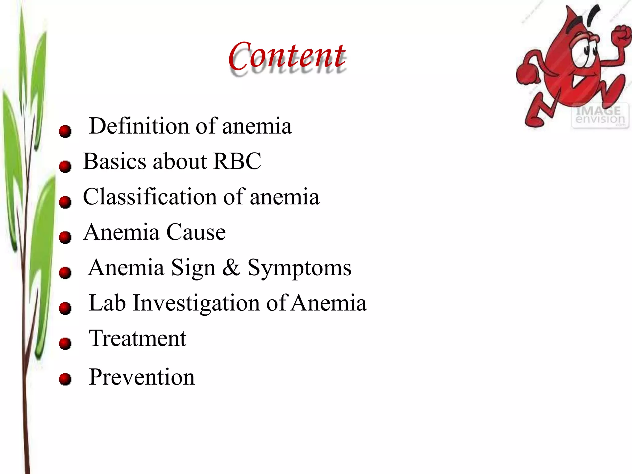 Anaemia | PPT | Free Download