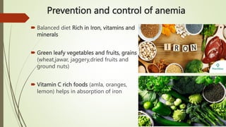 Anaemia. msn for bsc nursing students ss | PPTX