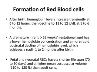 ANAEMIA in peadiatrics and adolescentppt | PPT