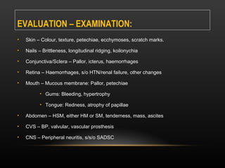 Anaemia evaluation | PPS