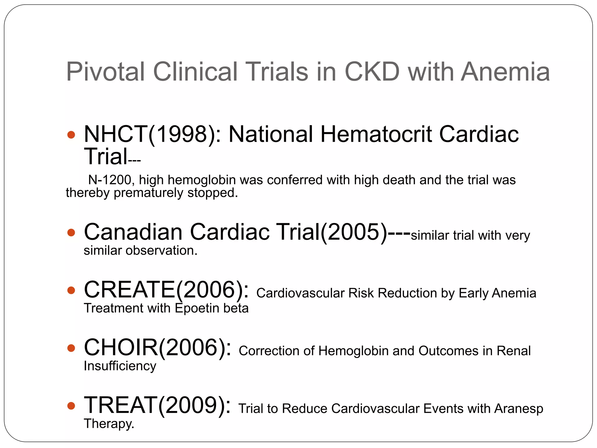 Anaemia in heart failure | PPTX
