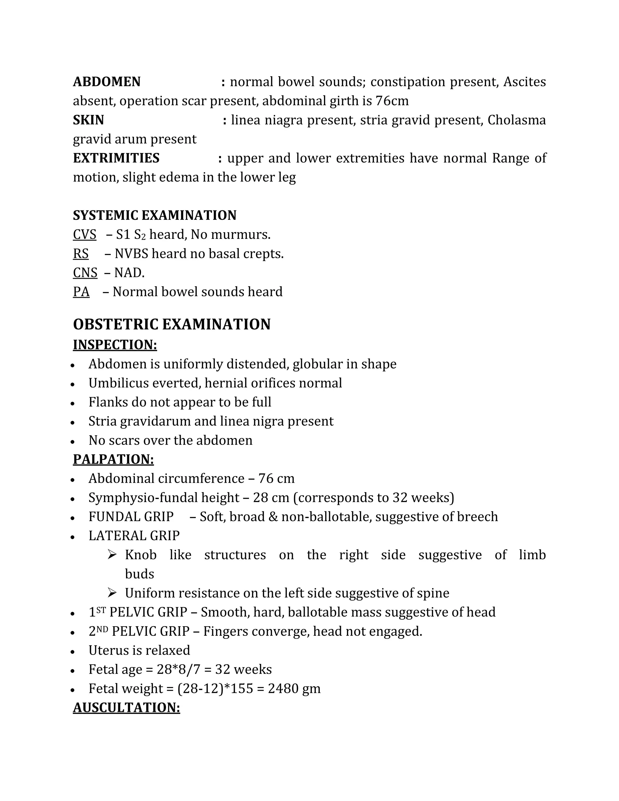 Anaemia in pregnancy | DOCX