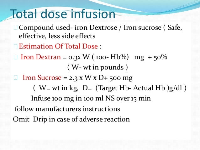 Anaemia in pregnancy