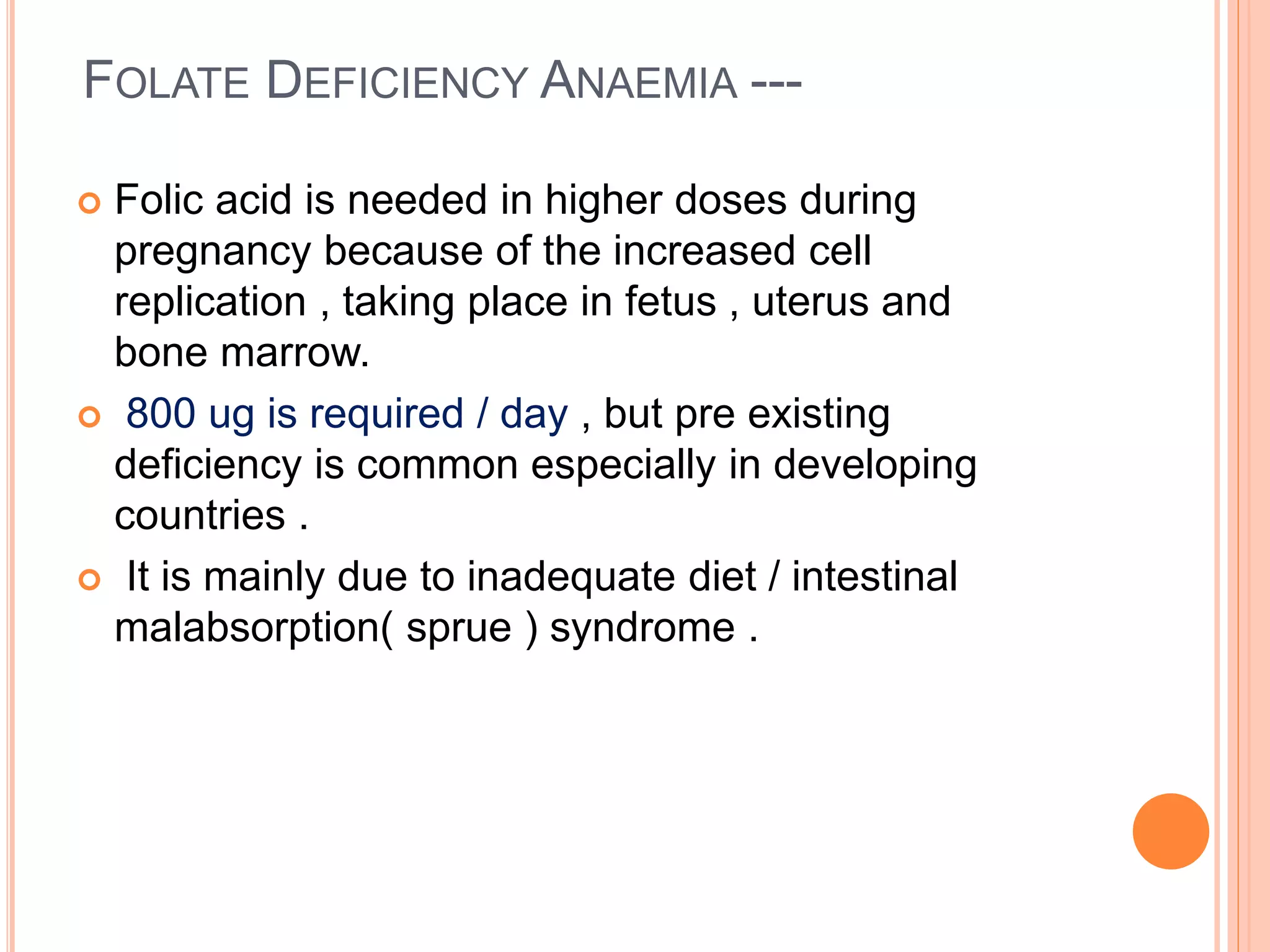 Anemia in pregnancy | PPTX