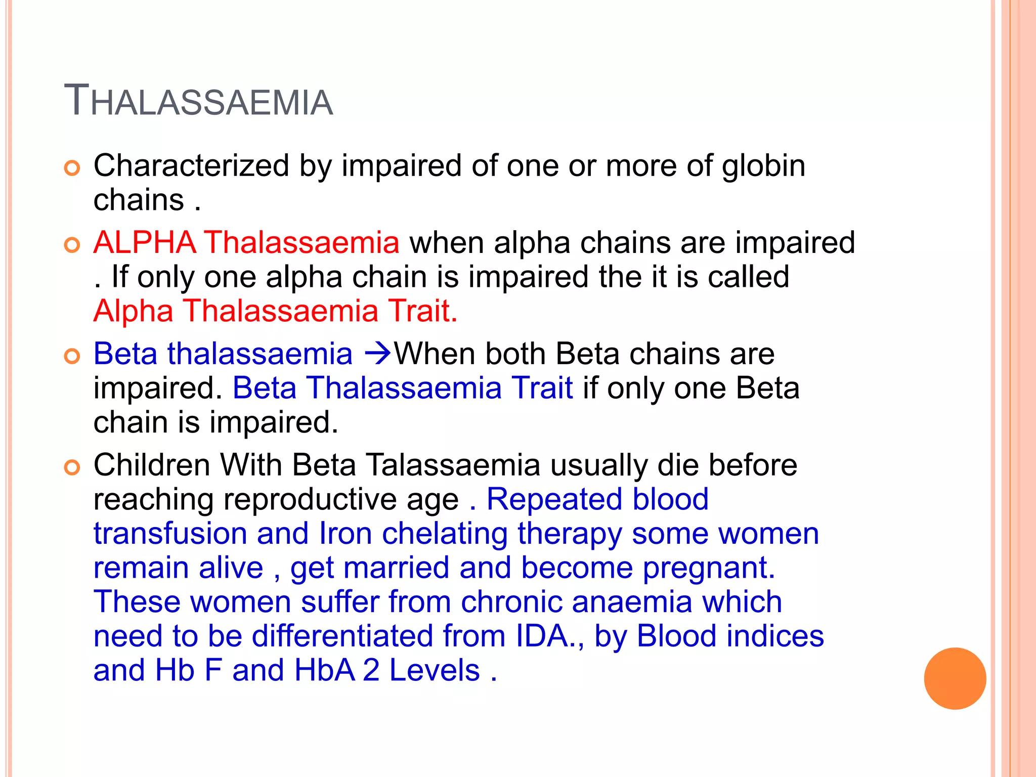 Anemia in pregnancy | PPTX