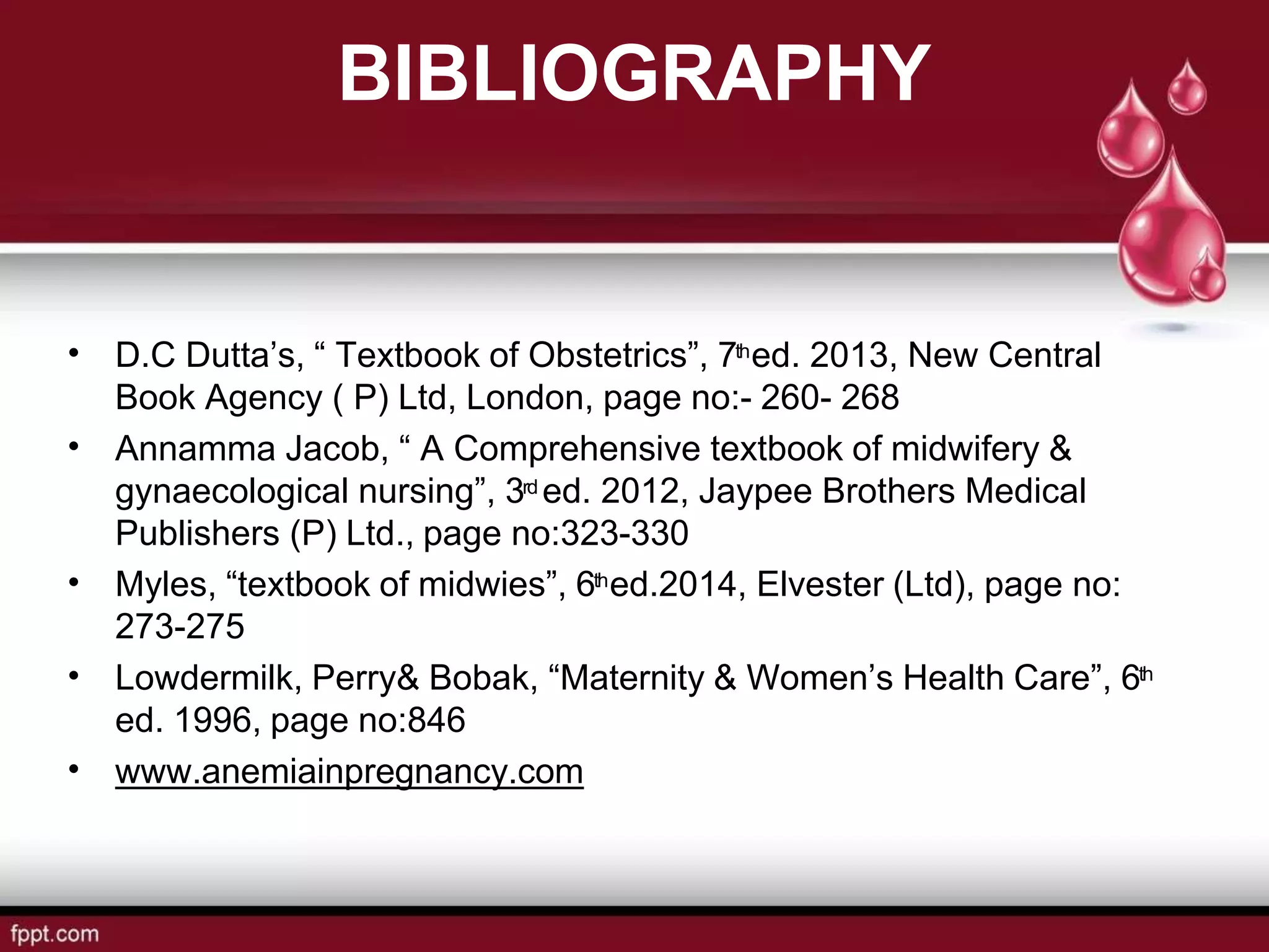 anaemiainpregnancy-190208054001.pptx | Pregnancy | Reproductive Health