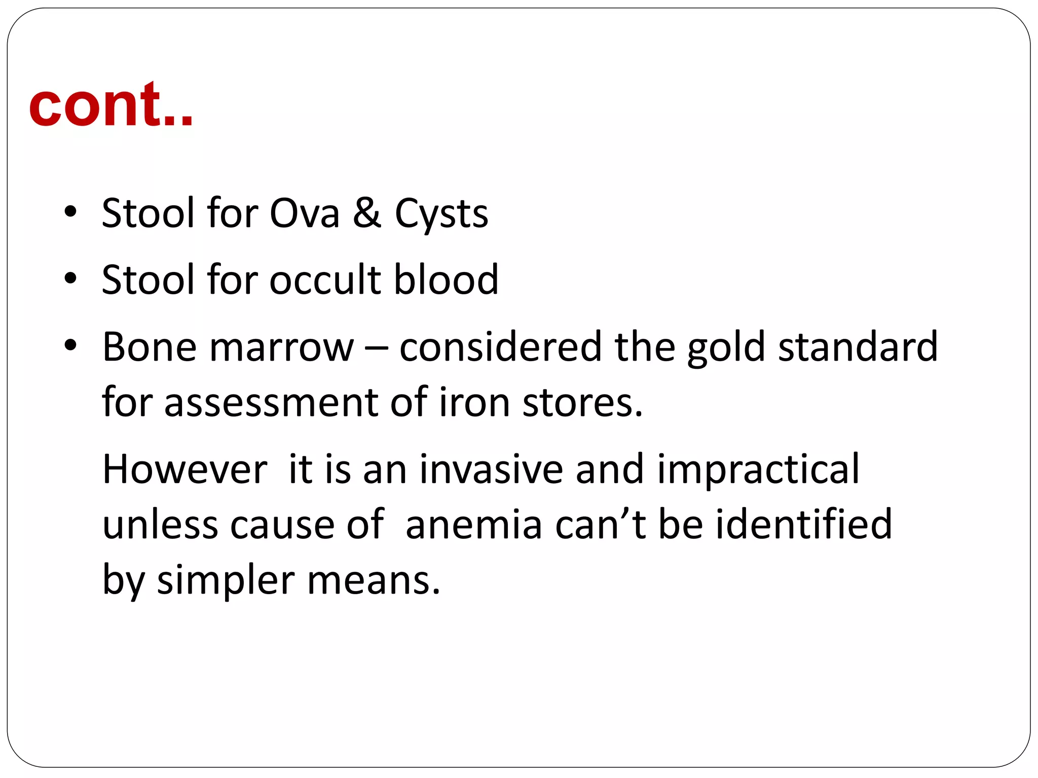 Anaemia in pregnancy | PPTX