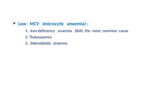 Anaemia& iron deficiency Ana.pptx in medicine | PPTX
